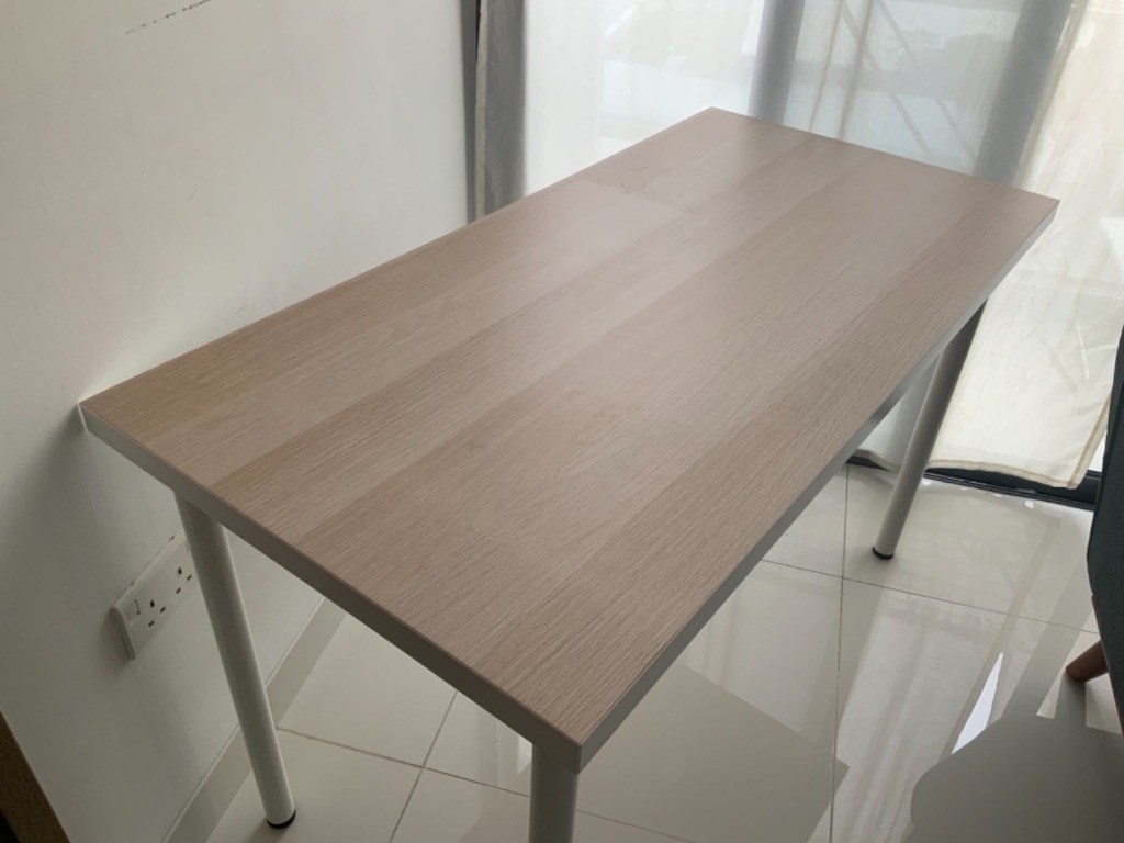 IKEA Desk 120cm Length x 60cm Width x 74cm Height (LINNMON/ADILS ...