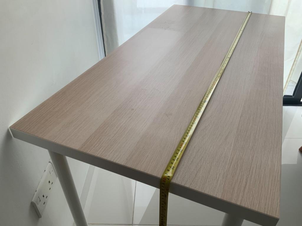 IKEA Desk 120cm Length x 60cm Width x 74cm Height (LINNMON/ADILS ...
