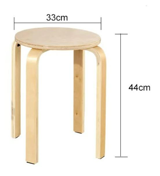 IKEA Frosta stackable wooden stool, Babies & Kids, Baby Nursery & Kids ...