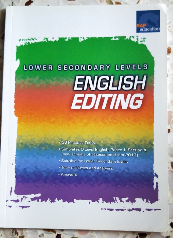 Lower Secondary Levels English Editing, Hobbies & Toys, Books ...