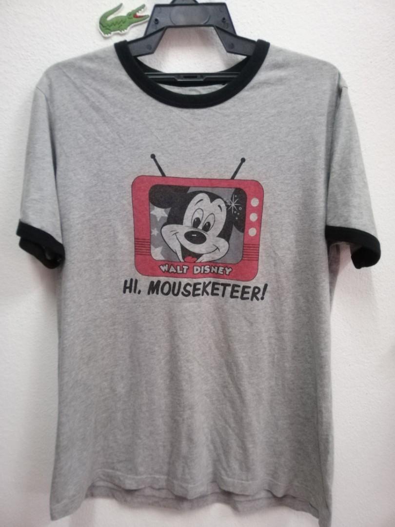 MICKEY MOUSE RINGER DISNEY X UNIQLO, Men's Fashion, Tops & Sets ...
