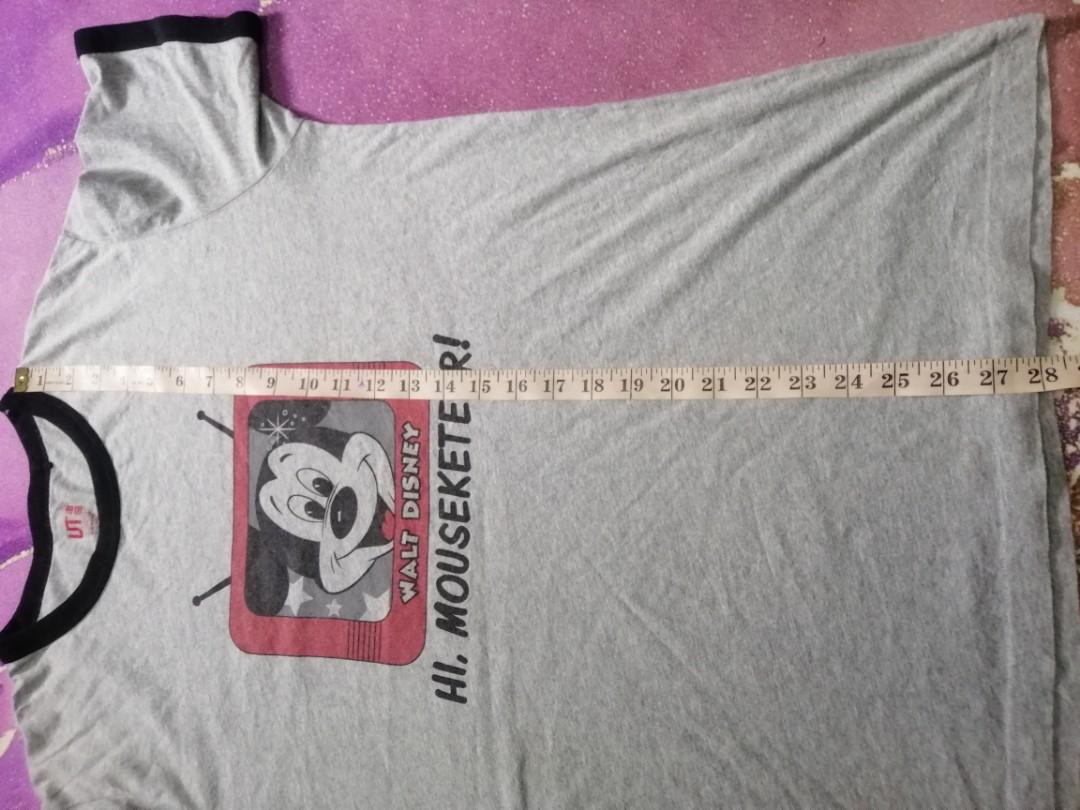 MICKEY MOUSE RINGER DISNEY X UNIQLO, Men's Fashion, Tops & Sets ...