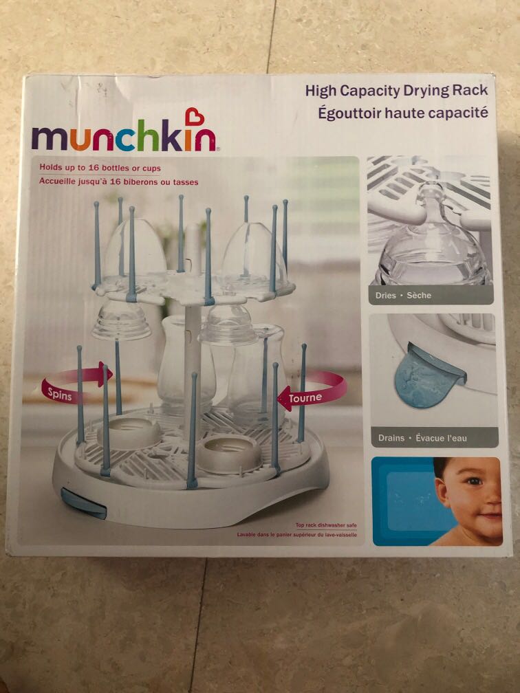 Milk bottle drying rack, Babies & Kids, Nursing & Feeding ...
