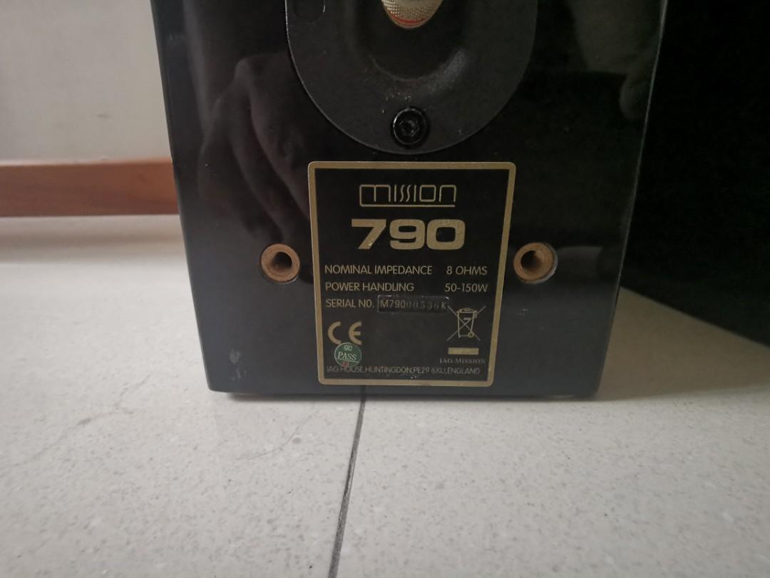 Mission 790 Bookshelf Speakers, Audio, Soundbars, Speakers & Amplifiers ...