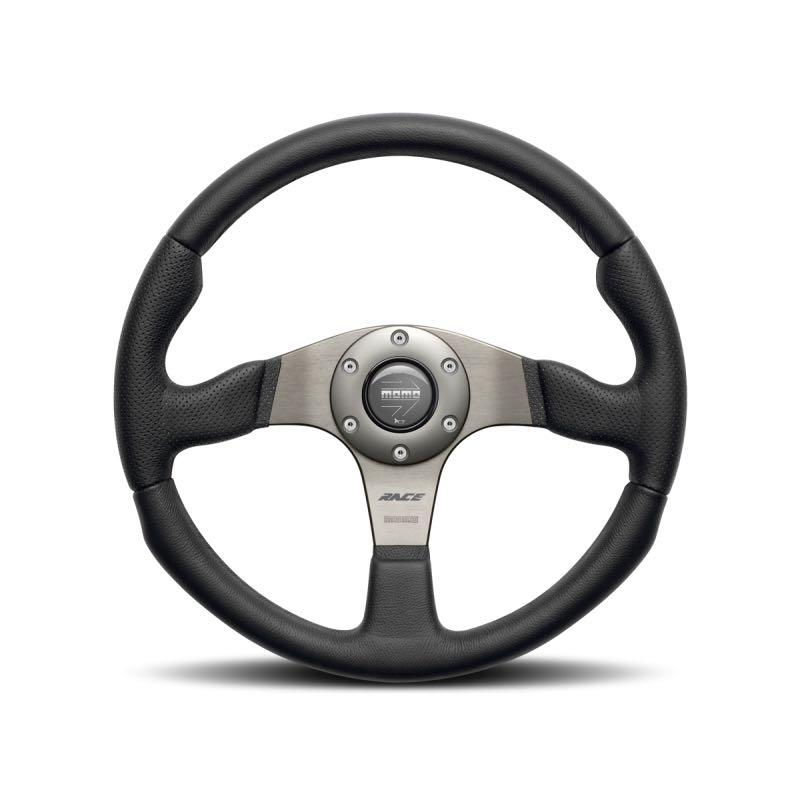 MOMO RACE 350mm Steering Wheel, Auto Accessories on Carousell