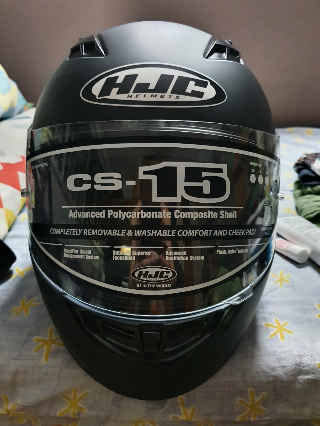 Motorcycle HJC CS-15 Helmet, Motorcycles, Motorcycle Apparel on Carousell