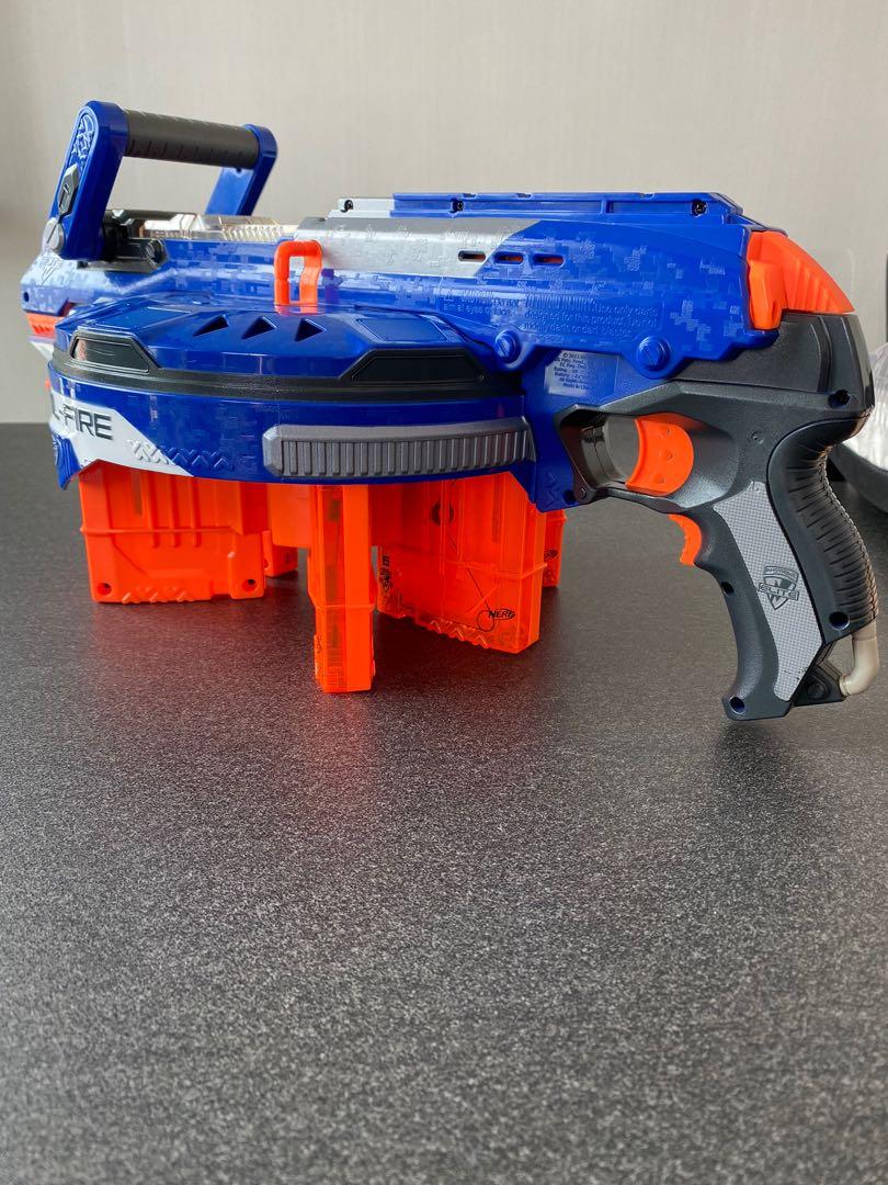 Nerf Hail-Fire, Hobbies & Toys, Toys & Games on Carousell