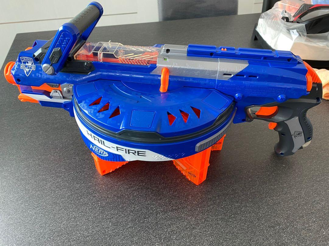 Nerf Hail-Fire, Hobbies & Toys, Toys & Games on Carousell