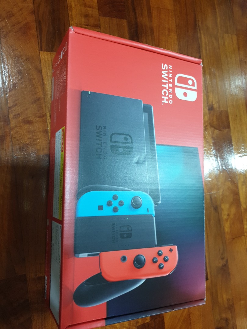 Nintendo Switch empty box, Video Gaming, Video Game Consoles, Nintendo ...