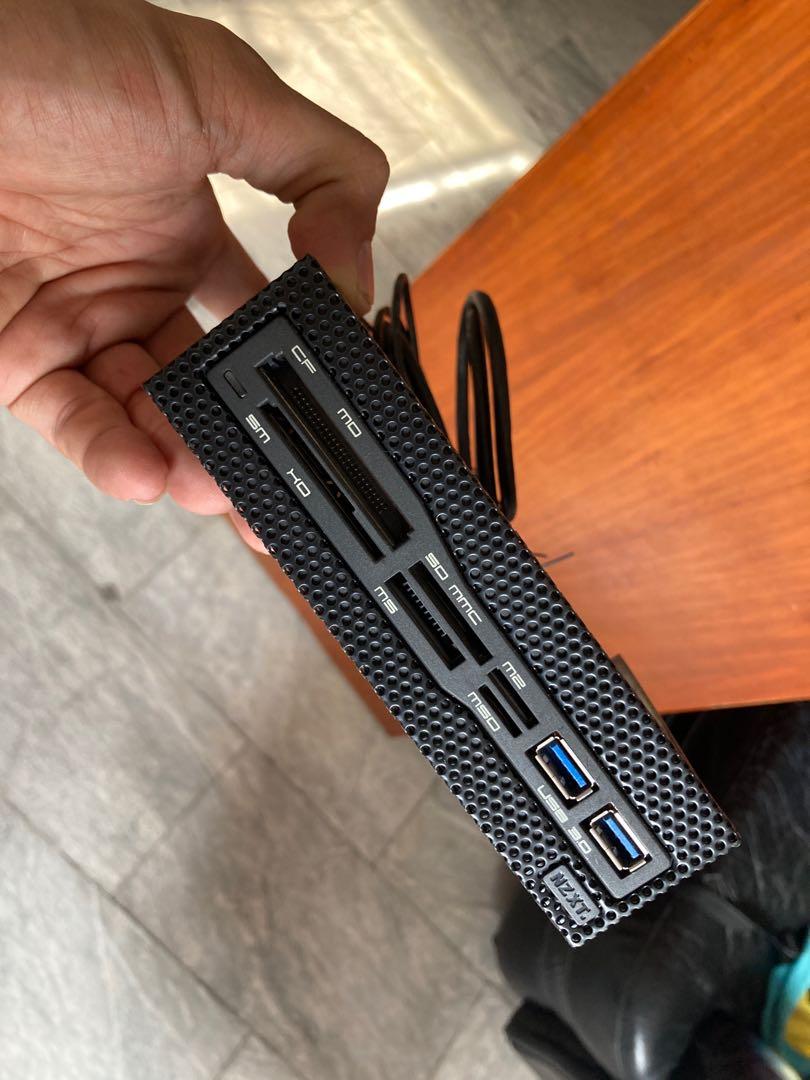 NZXT card reader+USB 3.0 expansion, Computers & Tech, Parts ...