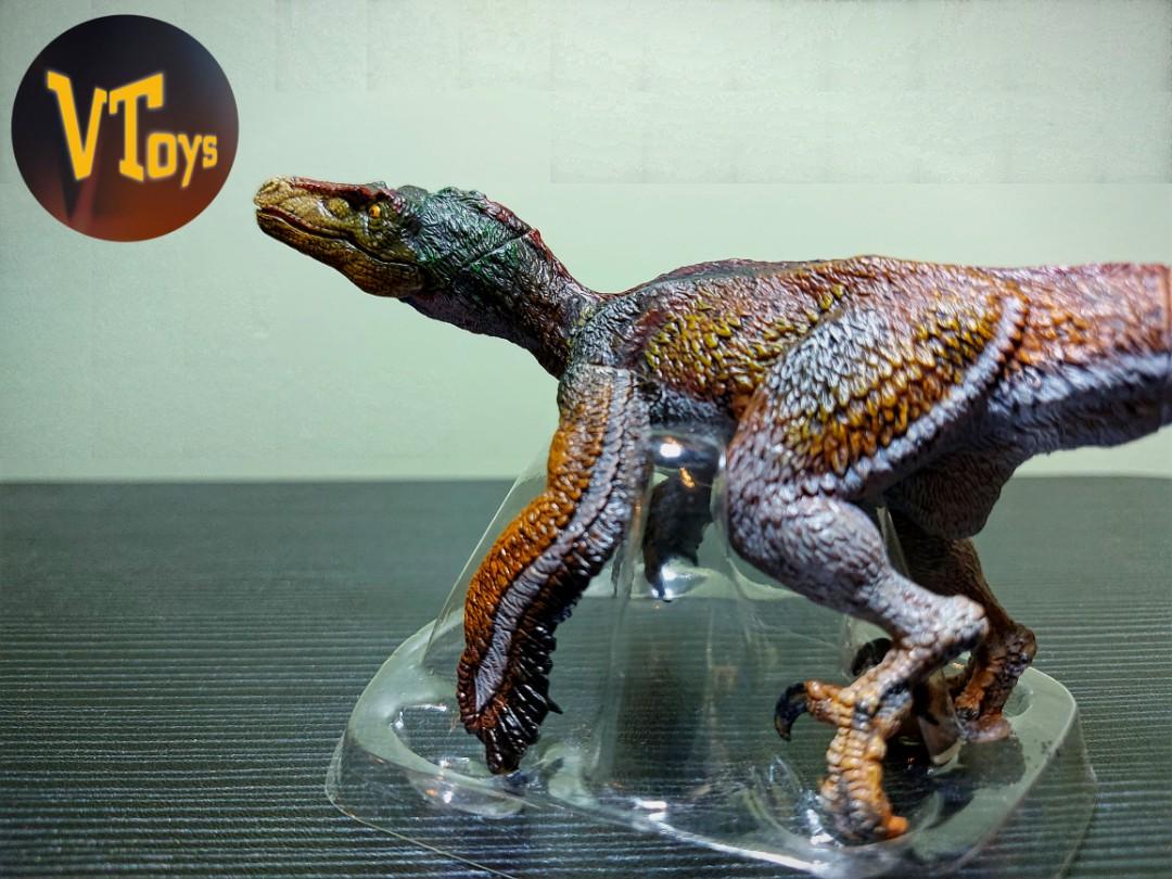 Papo Dinosaur Feathered Velociraptor, Hobbies & Toys, Toys & Games on ...