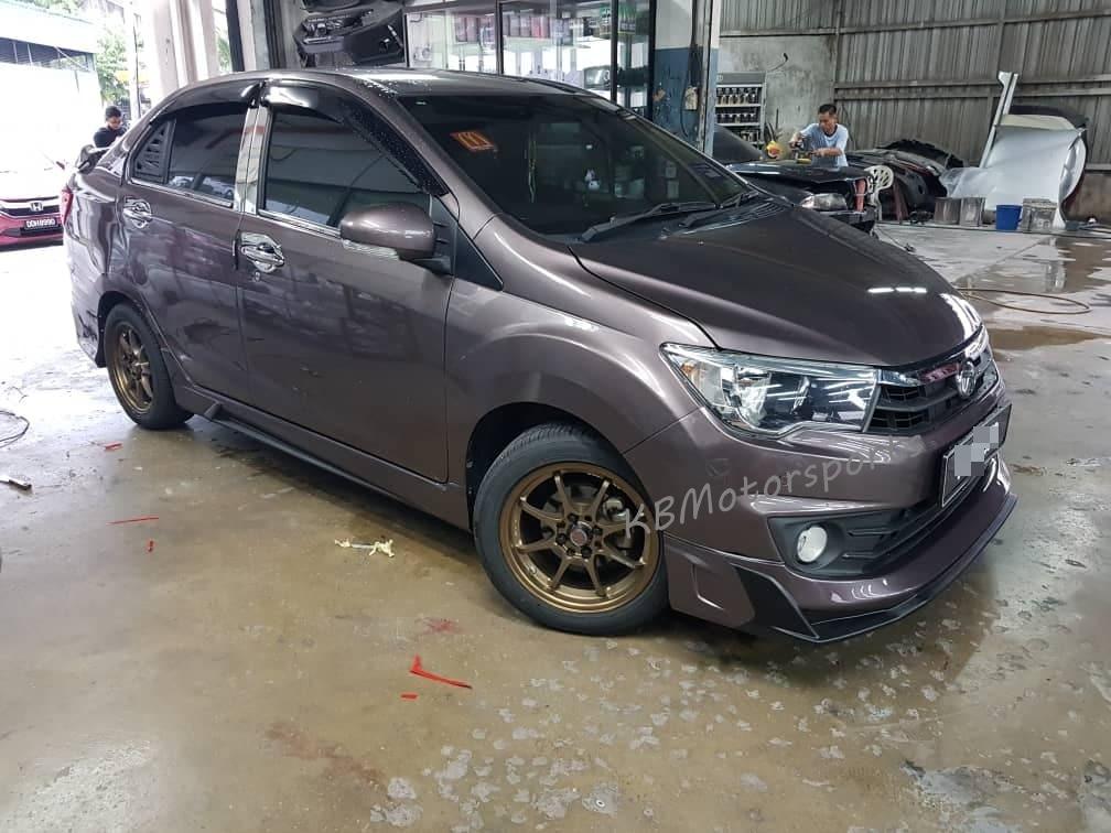 Perodua Bezza Drive68 Bodykit With Spray Color, Auto Accessories on ...