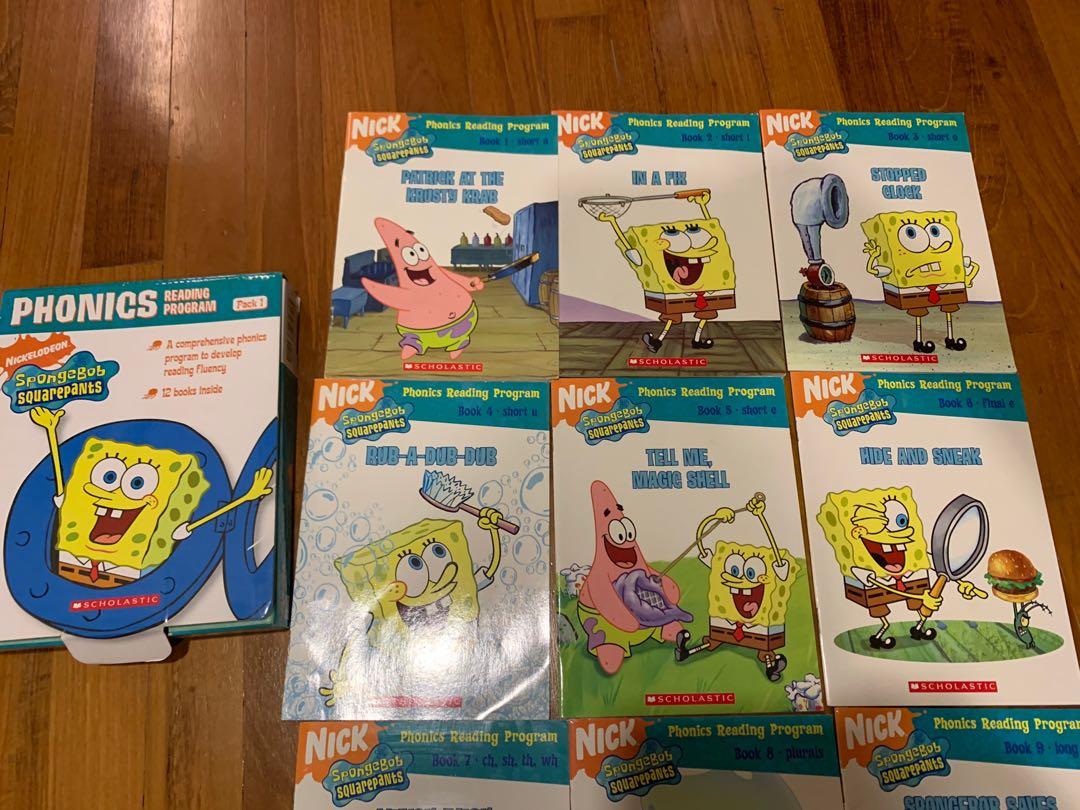 Phonics reading SpongeBob squarepants, Hobbies & Toys, Books ...