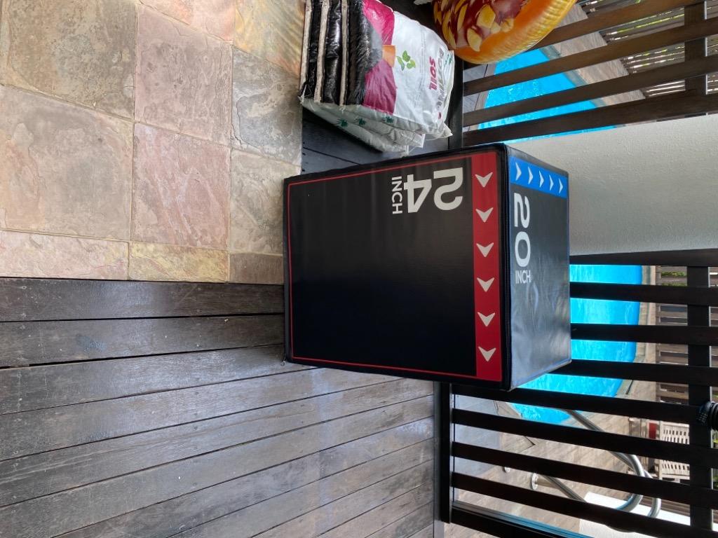 Plyometric soft jump box, Sports Equipment, Exercise & Fitness, Toning ...