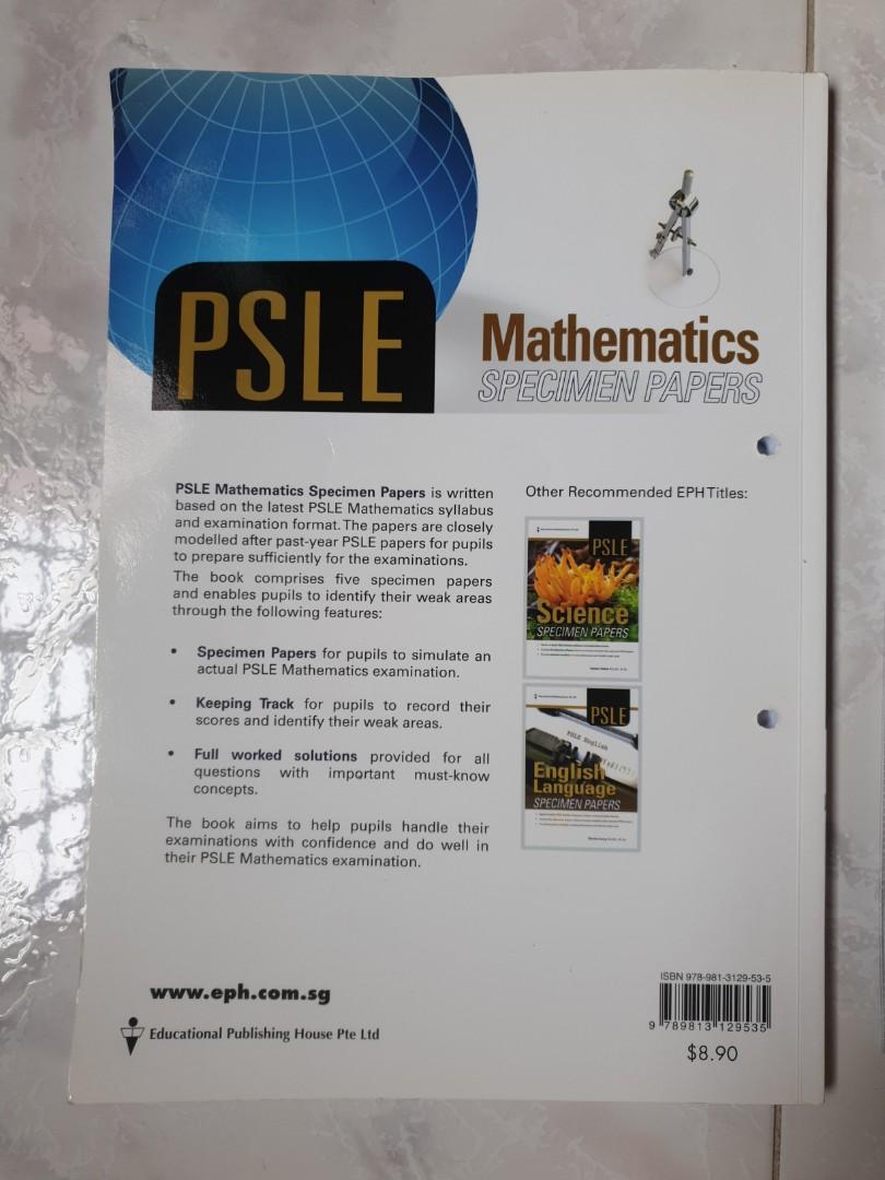 PSLE Maths Jimmy Maths, Hobbies & Toys, Books & Magazines, Assessment ...