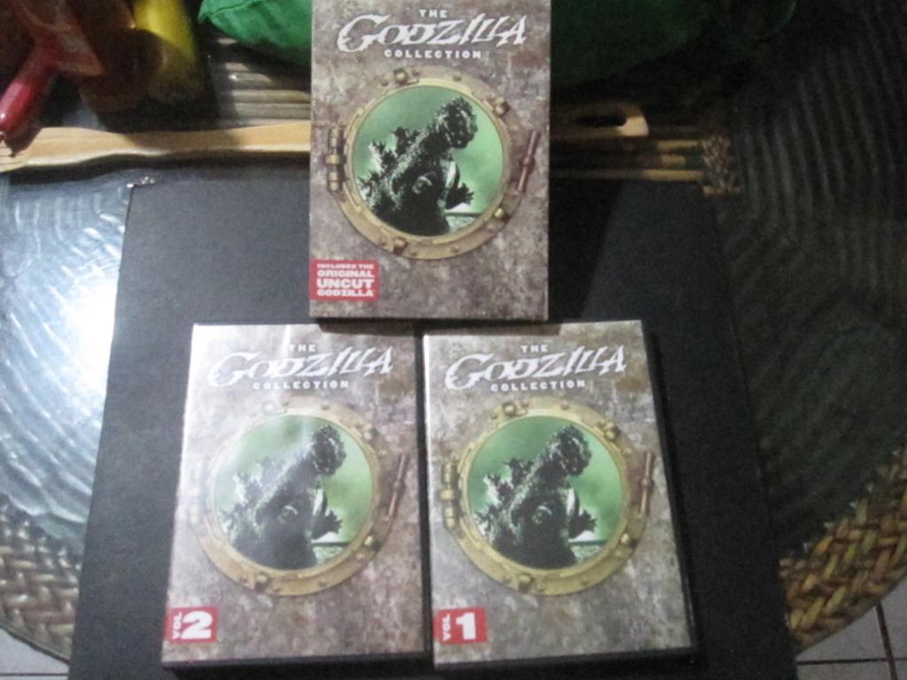 Rare Godzilla Collection Volume 1 And 2 Original Uncut Godzilla Dvd ...