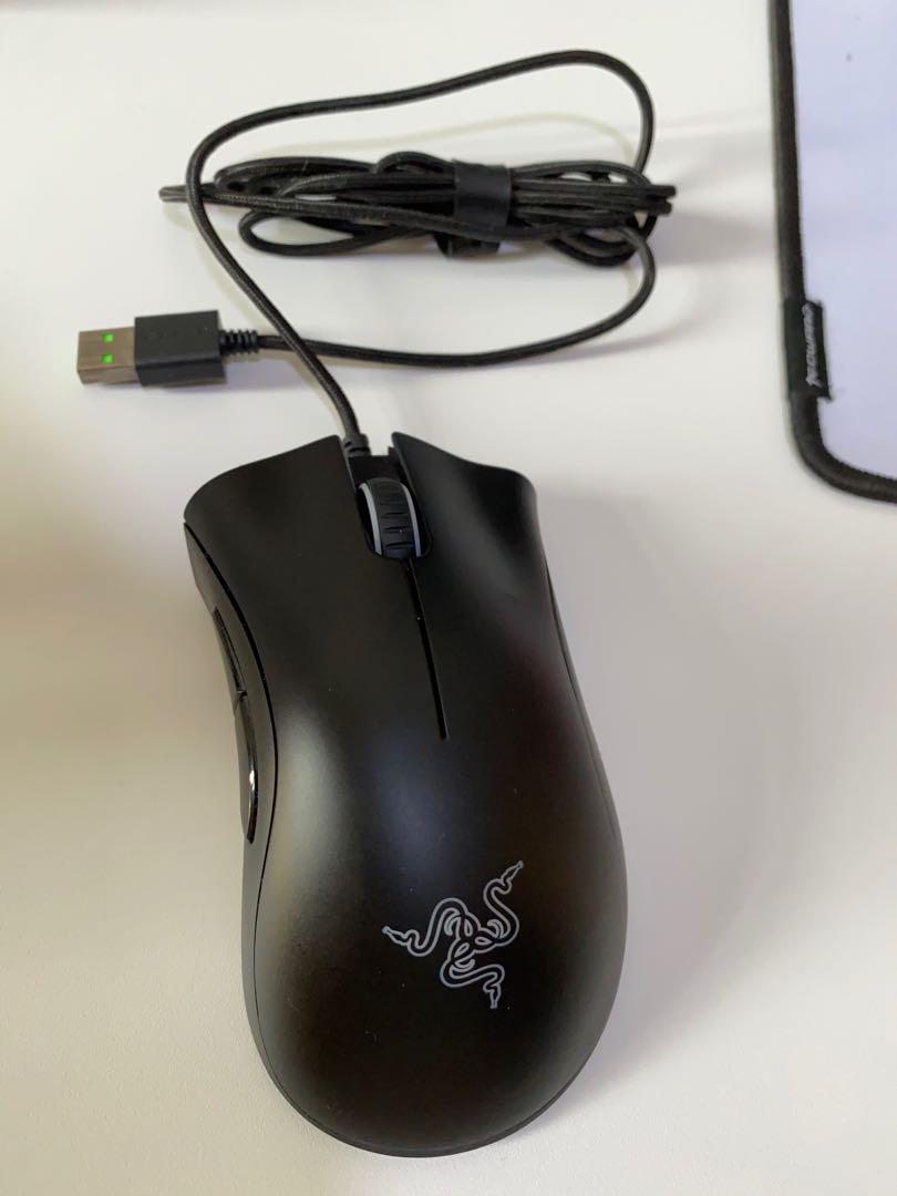 Razer DeathAdder Essential V1 6400DPI, Computers & Tech, Parts ...