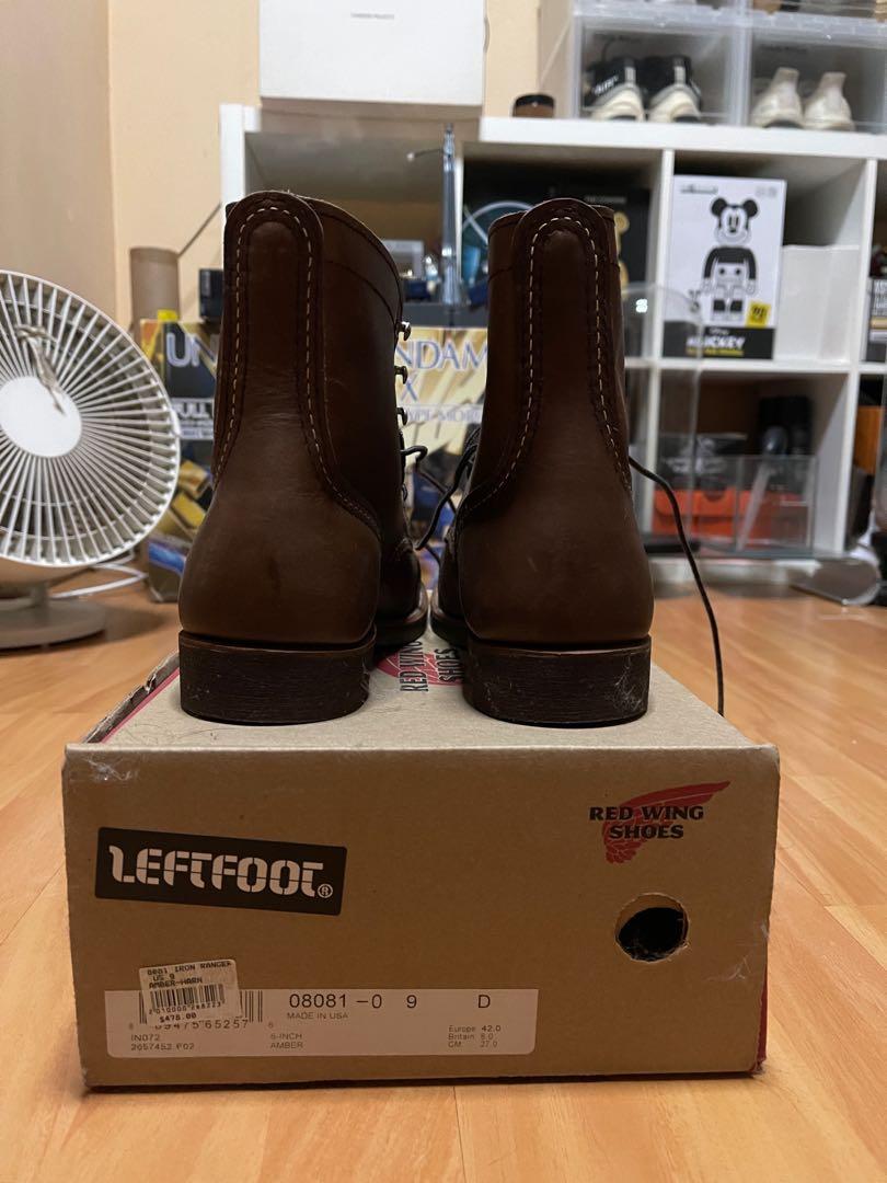 Red wing Iron Ranger 8081 Amber-harn, Men's Fashion, Footwear, Boots on ...