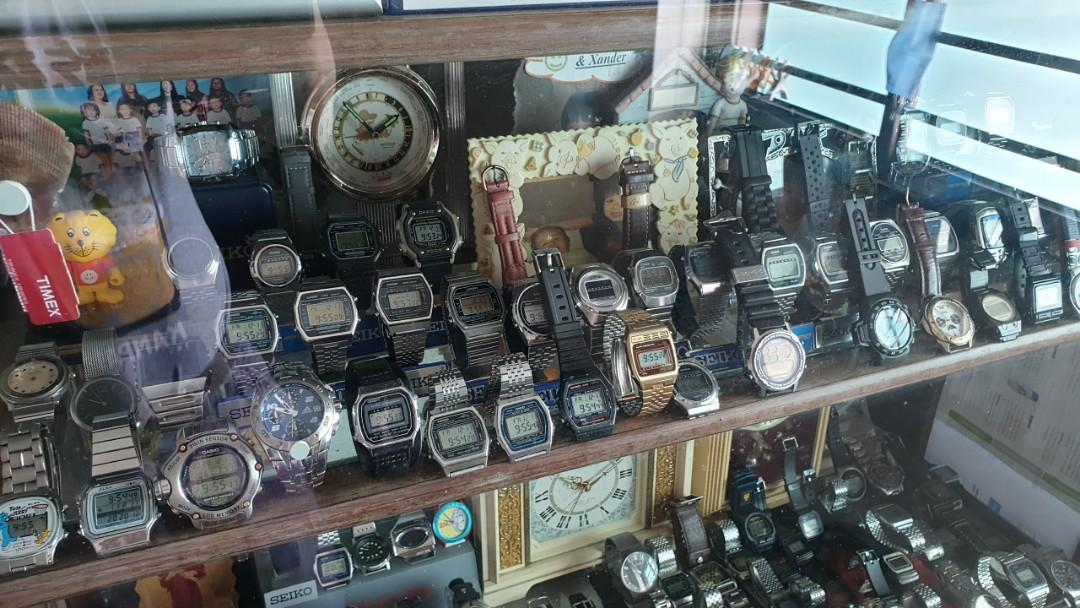 Retro old school vintage watches casio citizen seiko timex Alba fossil ...