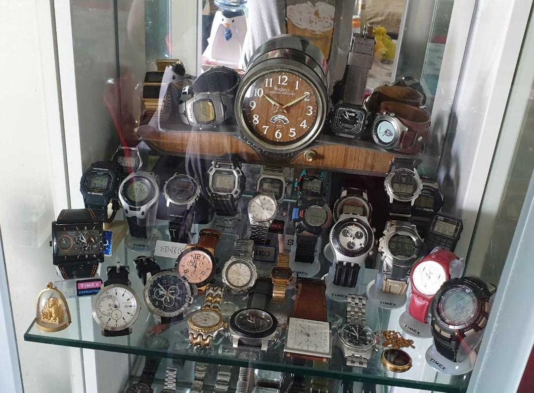 Retro old school vintage watches casio citizen seiko timex Alba fossil ...