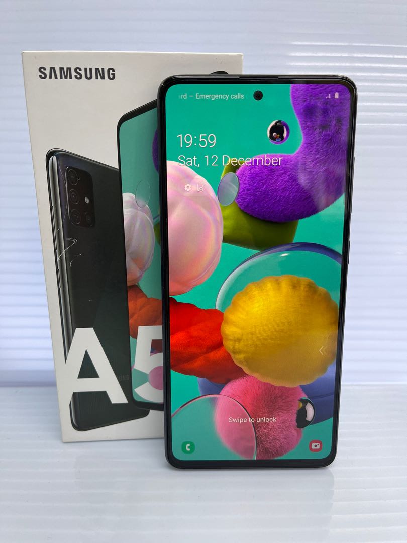 Samsung A51 6gb/128gb Black, Mobile Phones & Gadgets, Mobile Phones ...