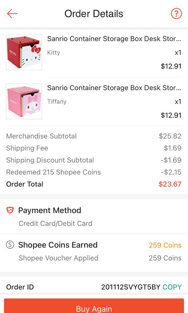 Sanrio Storage Boxes, Furniture & Home Living, Home Improvement ...