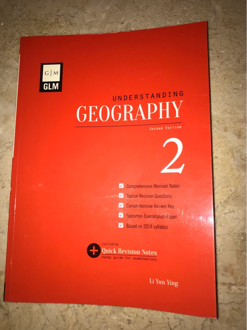 Secondary 2 Understanding Geography GLM Guidebook, Books & Stationery ...