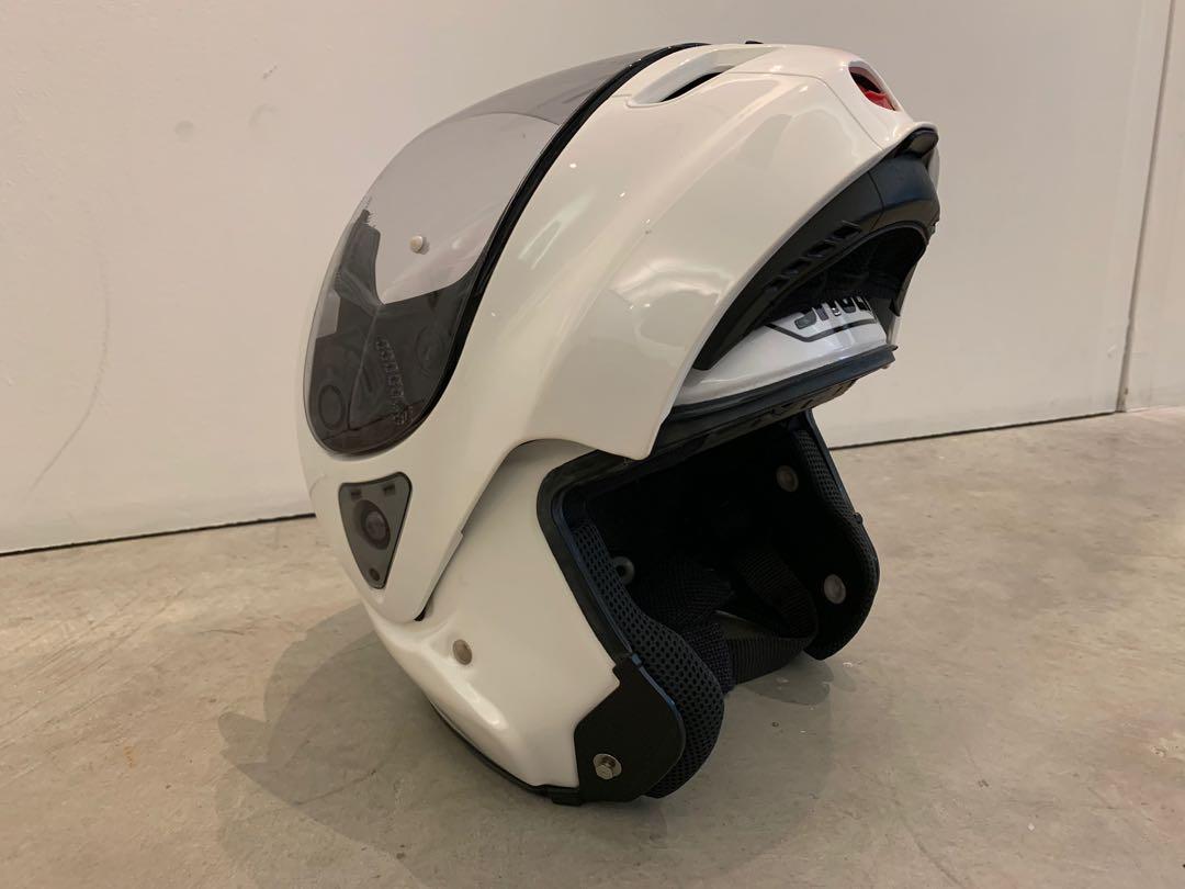 Shoei Multitec full face modular helmet, Motorcycles, Motorcycle ...