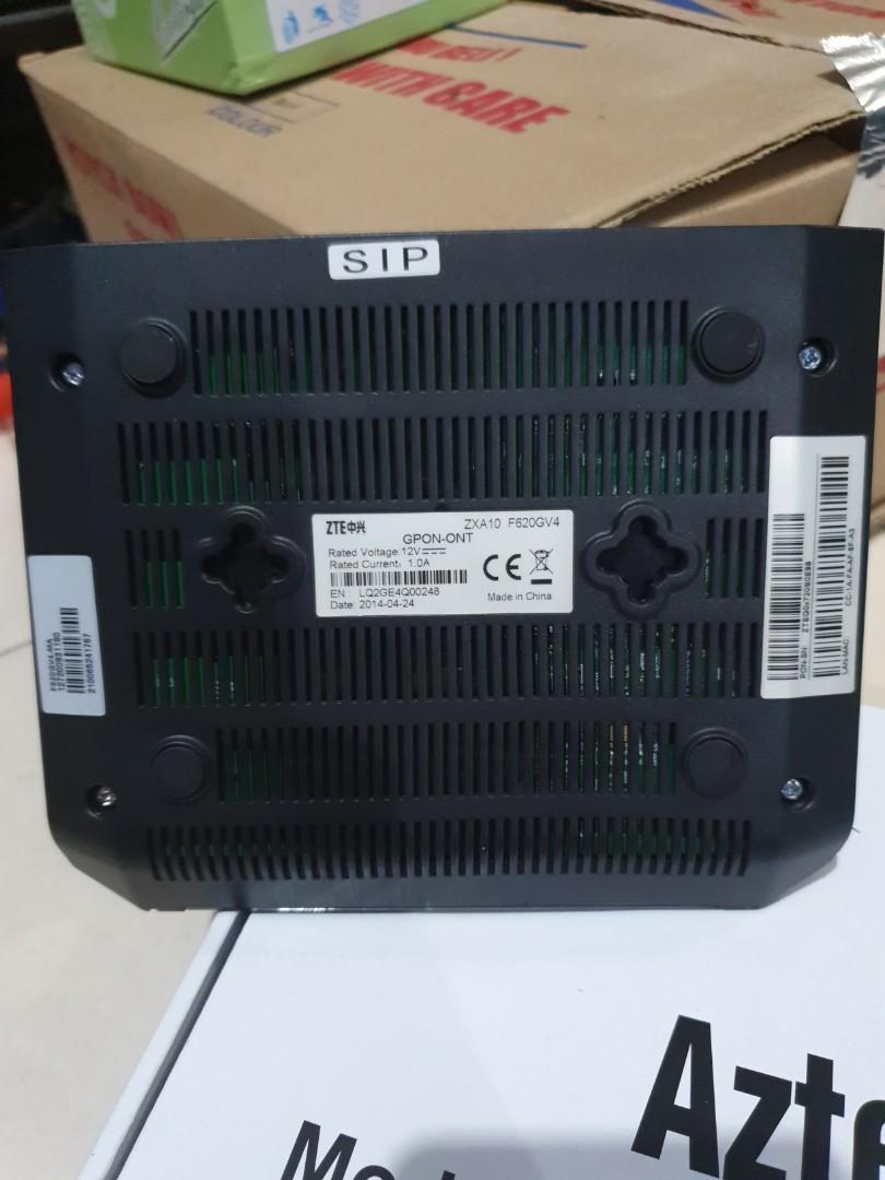 Singtel Optical Network Terminal with Aztech Router, Computers & Tech ...