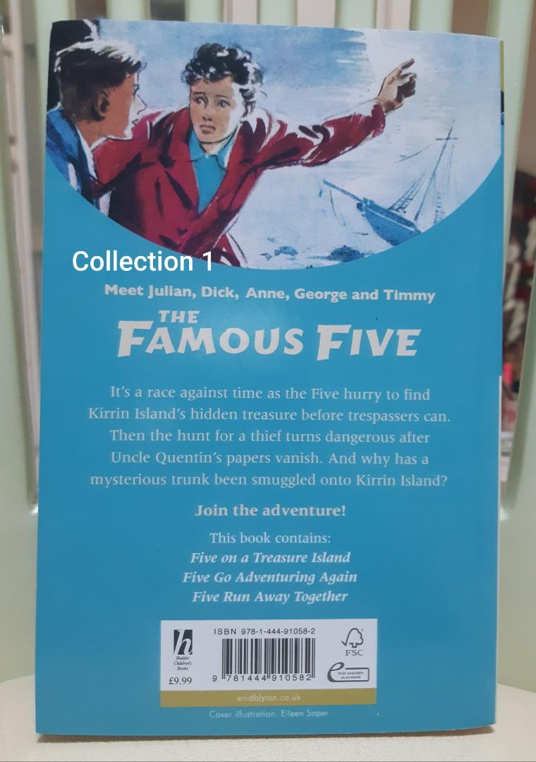 The Famous Five Collection 1 & 2 By Enid Blyton, Hobbies & Toys, Books ...