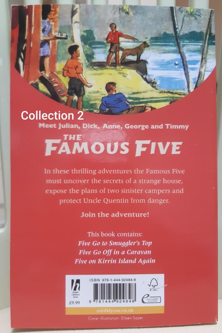 The Famous Five Collection 1 & 2 By Enid Blyton, Hobbies & Toys, Books ...