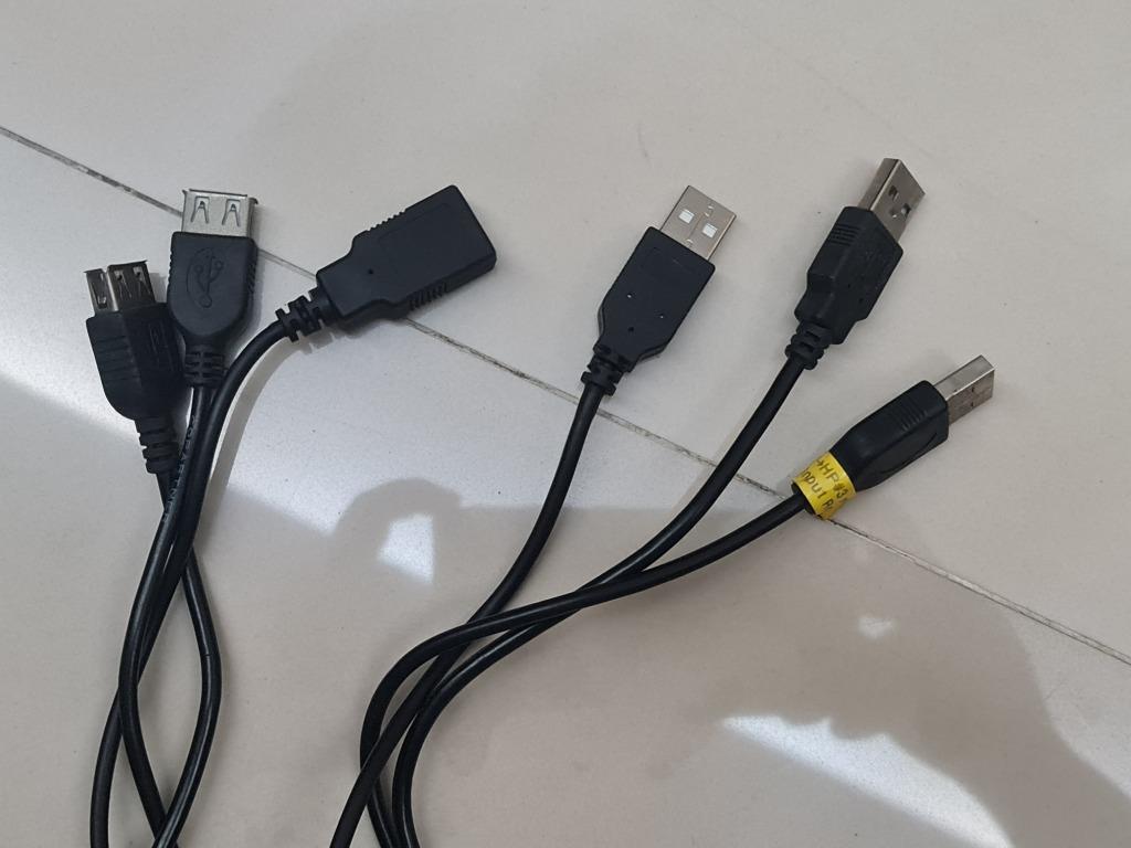 Silicone Cable Organiser & USB Cables Assorted: Type B / OTG ...