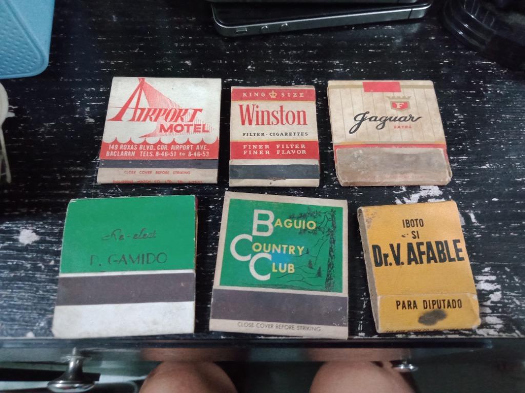Vintage Posporo/Matchsticks Pilipinas Made, Hobbies & Toys, Memorabilia ...