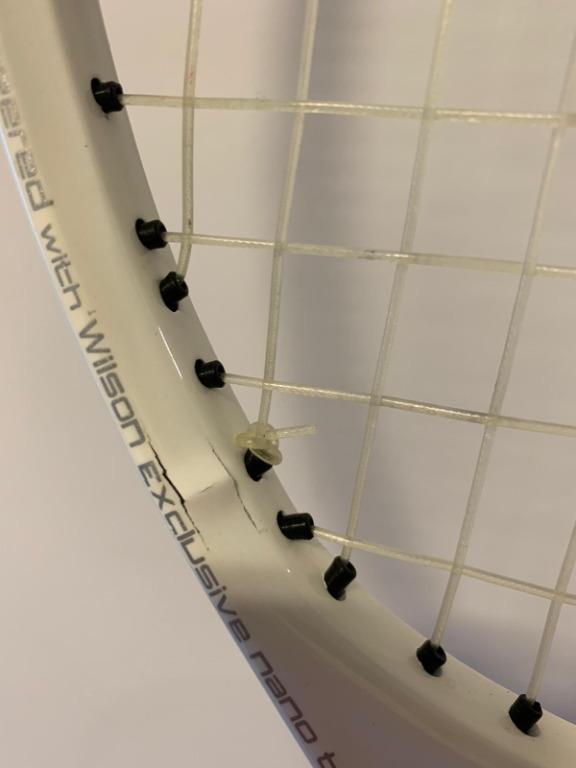 Wilson ncode n1 tennis racket, Sports Equipment, Sports & Games, Racket ...