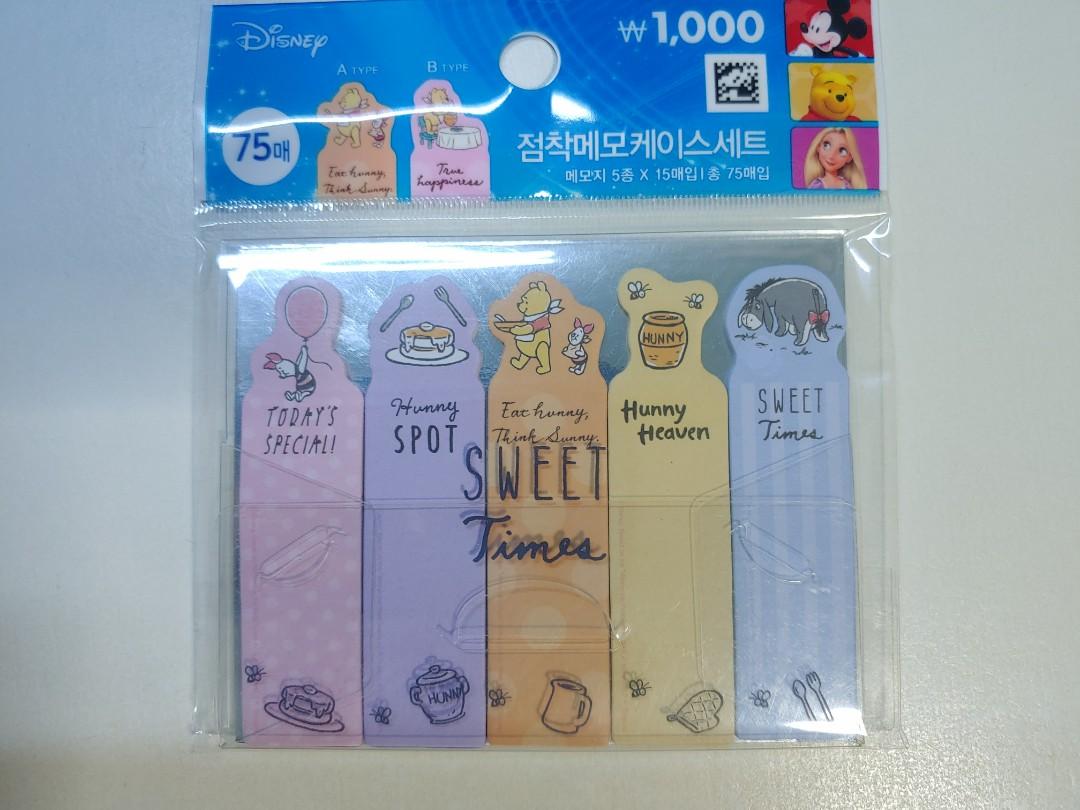 Winnie the Pooh post-it note, Books & Stationery, Stationery on Carousell