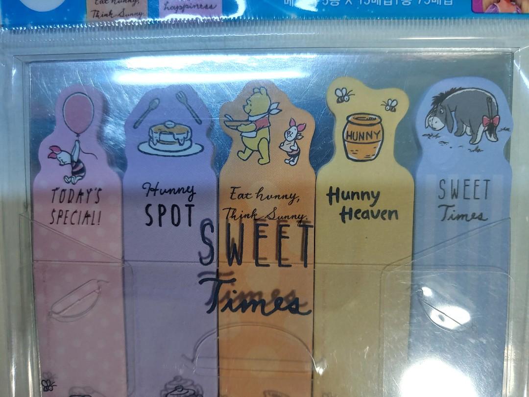 Winnie the Pooh post-it note, Books & Stationery, Stationery on Carousell