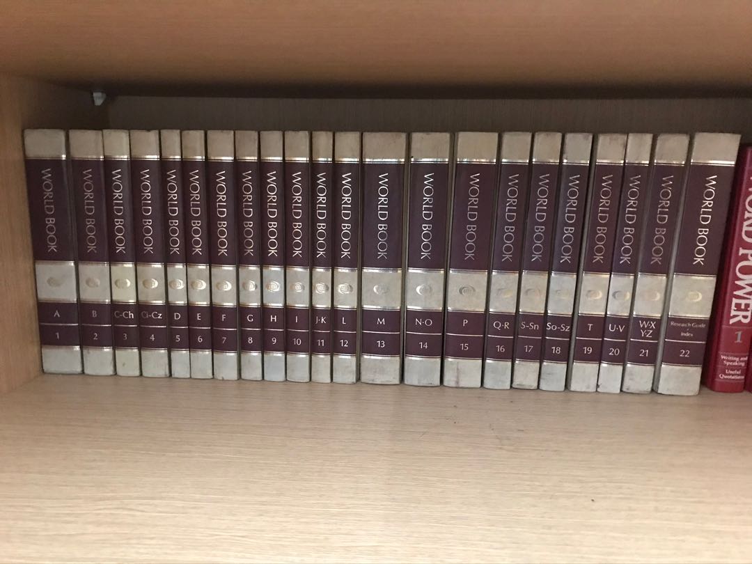 World Book Encyclopaedia Set 1984 - Complete, Hobbies & Toys, Books ...