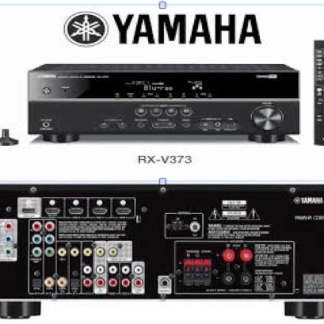 Yamaha RX-V373 AV Receiver, Audio, Other Audio Equipment on Carousell