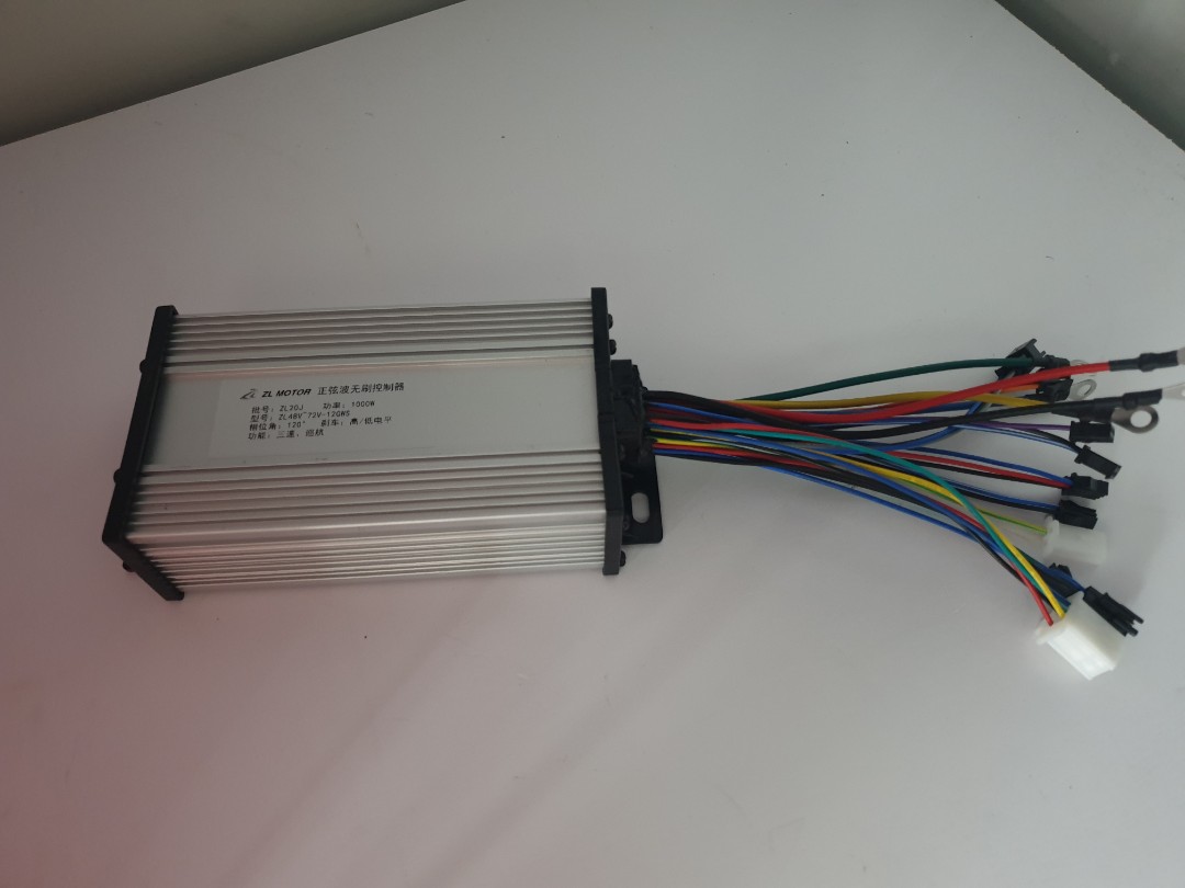 ZL Motor Controller 48v to 72v 1000w 30a Power Output - Pedal assist ...