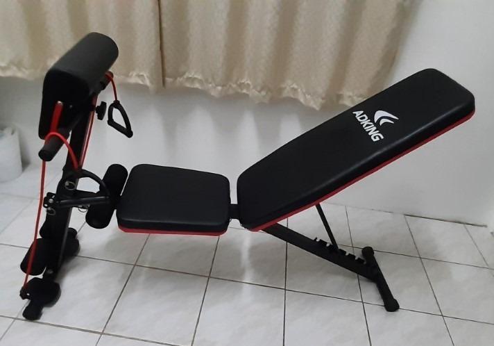 ADKING MULTIFUNCTION SIT UP BENCH, Sports Equipment, Exercise & Fitness ...