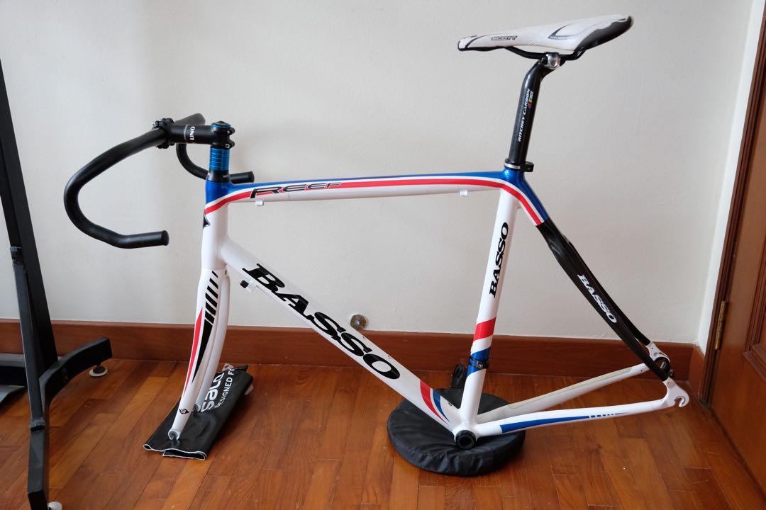 Basso Reef Road Frameset 56cm + Ritchey WCS Carbon Seatpost, Sports ...