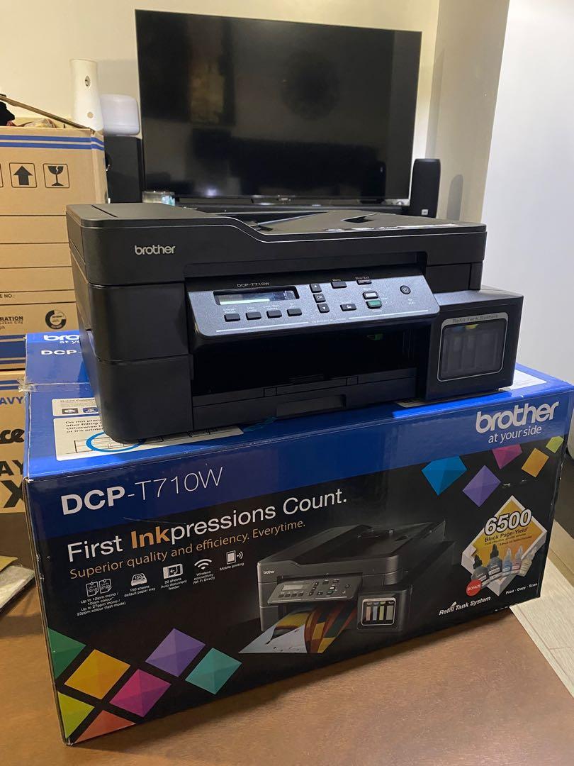 Brother DCP-T710W Ink Tank Printer, Computers & Tech, Printers ...