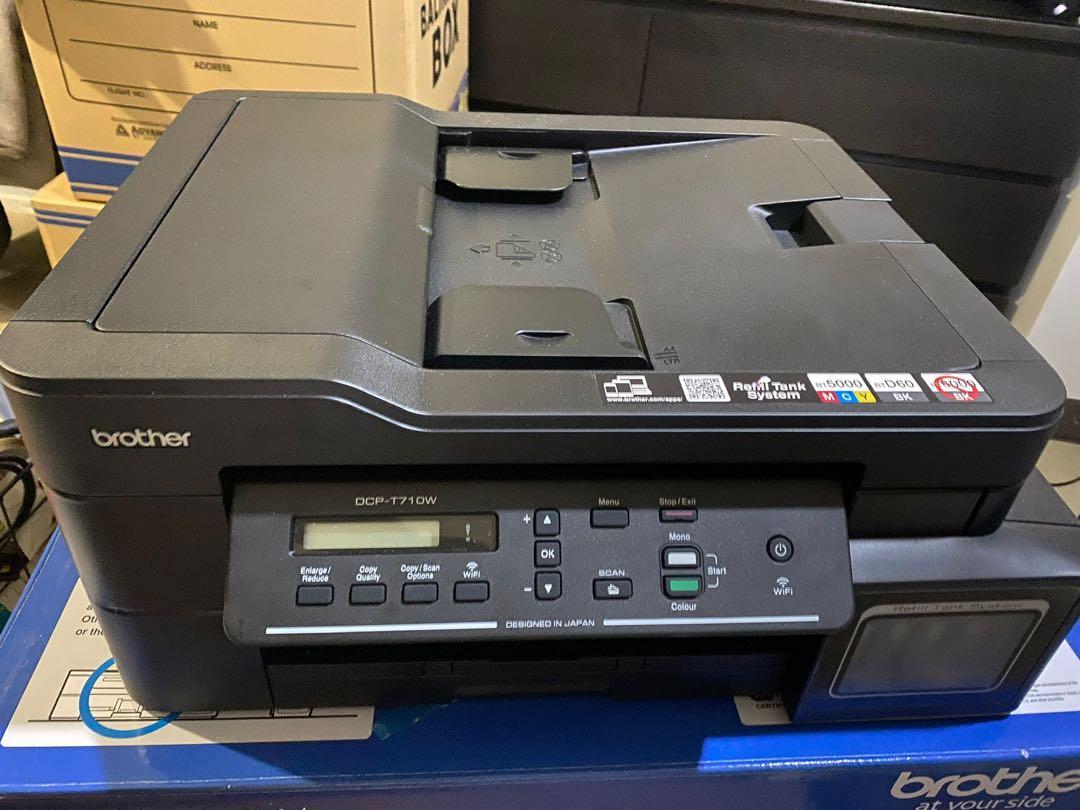 Brother DCP-T710W Ink Tank Printer, Computers & Tech, Printers, Scanners & Copiers on Carousell