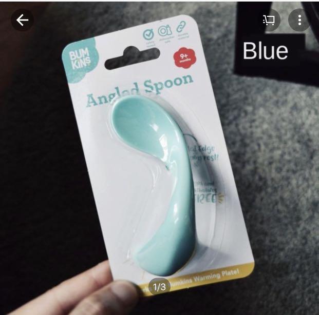 Bumkins Angled Spoon, Babies & Kids, Nursing & Feeding, Weaning ...