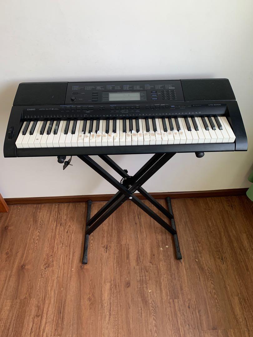 Casio CTK-5000 Keyboard, Hobbies & Toys, Music & Media, Musical ...