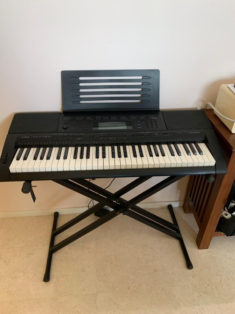 Casio CTK 5000 keyboard, Hobbies & Toys, Music & Media, Musical ...