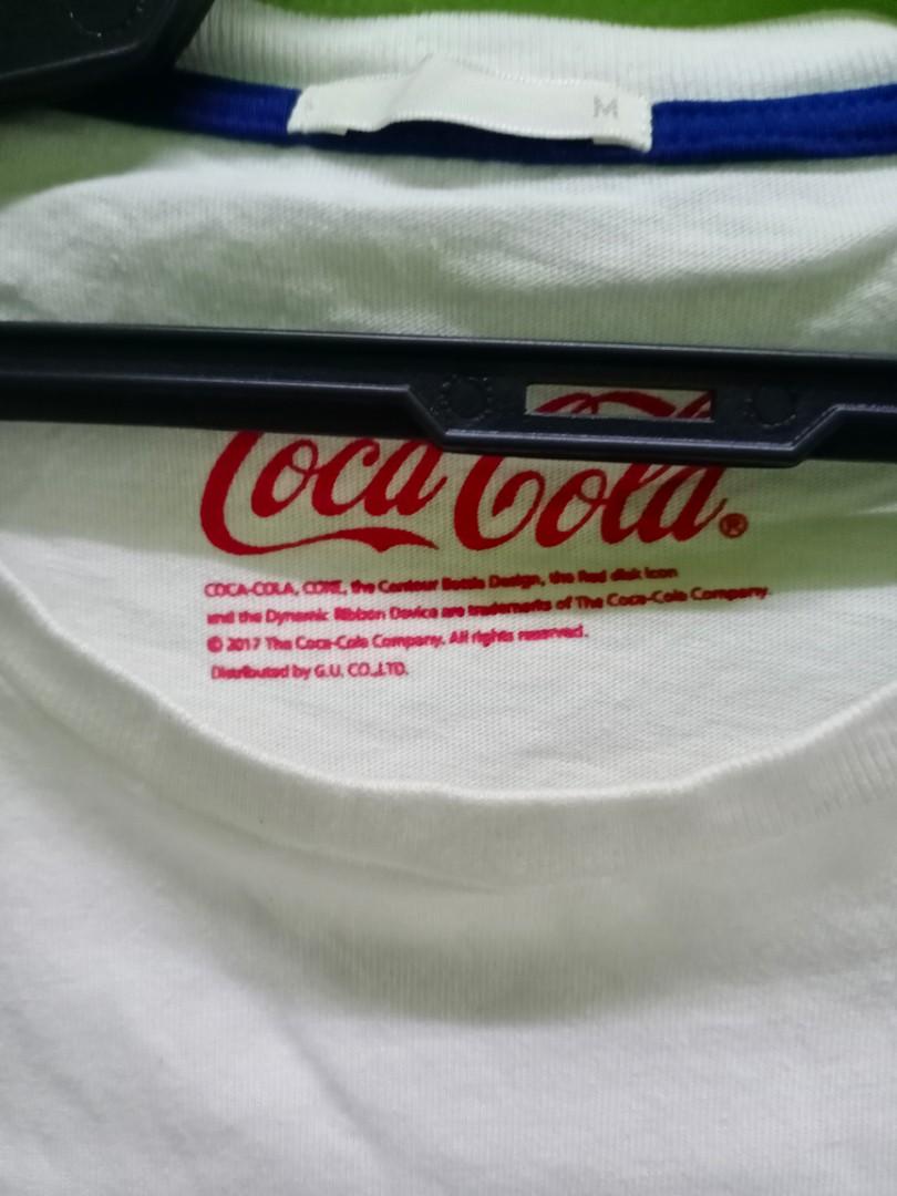 Coca Cola cross GU, Men's Fashion, Tops & Sets, Tshirts & Polo Shirts ...