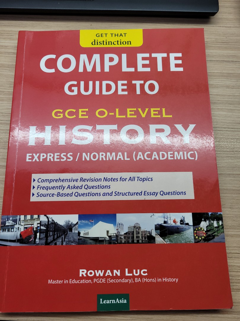 Complete Guide to GCE O Level History, Books & Stationery, Textbooks ...