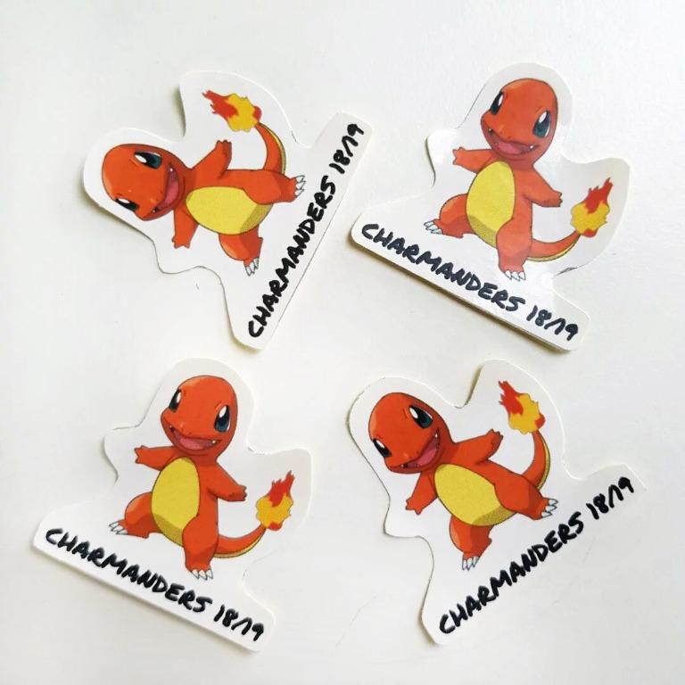 Custom Design Pokemon Birthday Stickers, Hobbies & Toys, Stationery ...