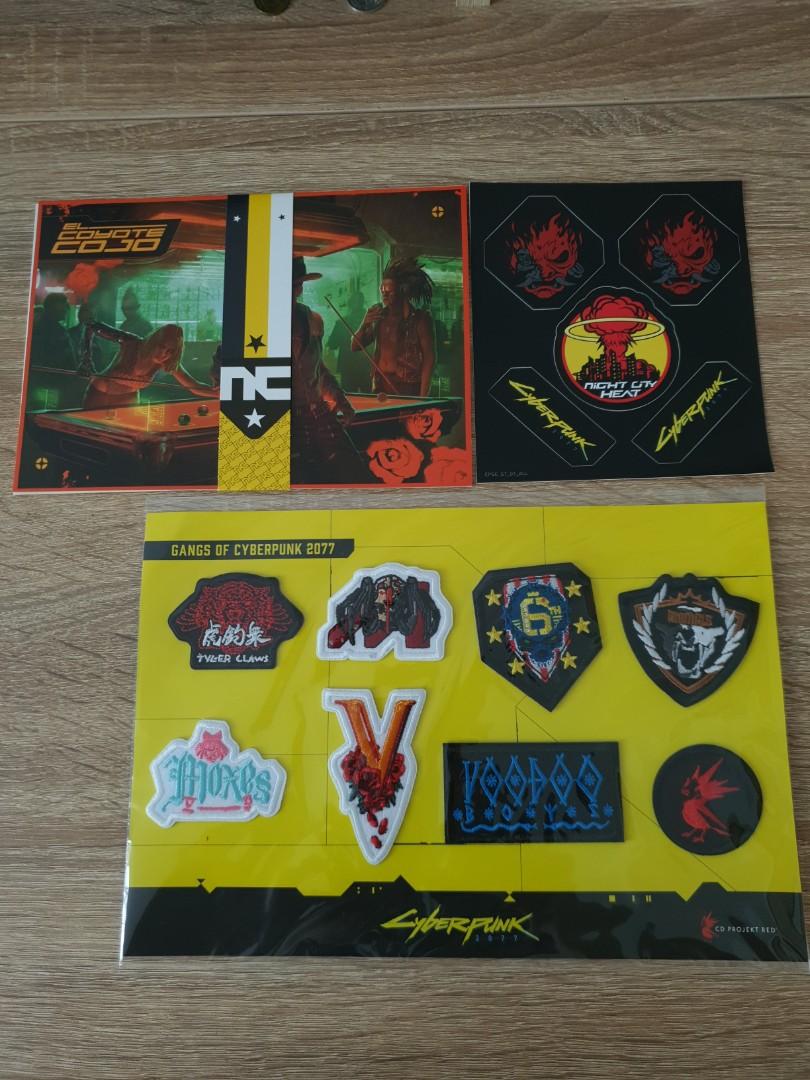 Cyberpunk 2077 Badges and Postcards, Video Gaming, Video Game Consoles ...